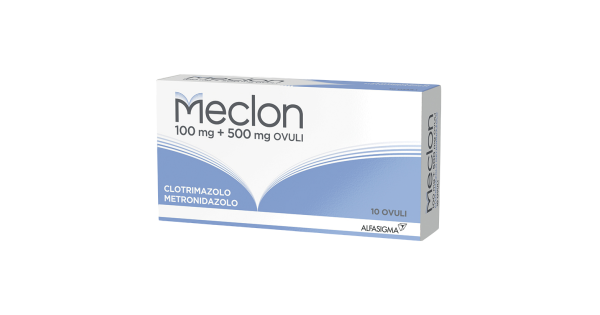 MECLON 10 OVULI VAGINALI 100+500MG