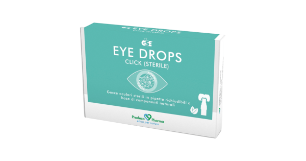 GSE EYE DROPS CLICK GOCCE OCULARI 10 PIPETTE 0,5ML
