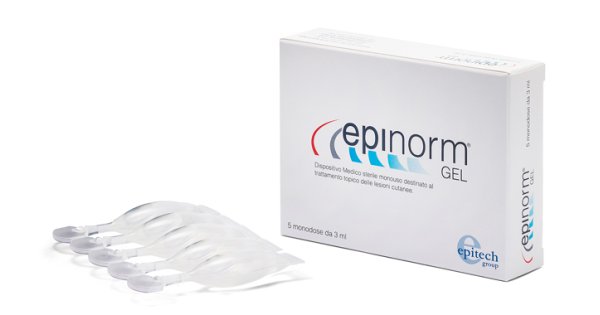 EPINORM GEL TRATTAMENTO LESIONI CUTANEE DA EPISIOTOMIA 5 MONODOSE 3 ML
