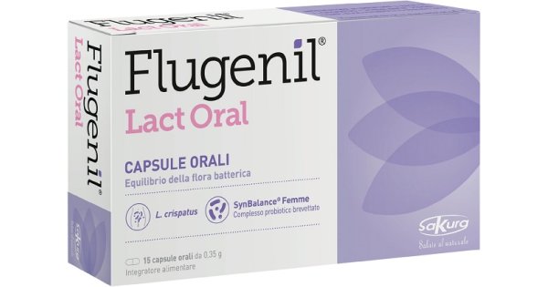 FLUGENIL LACT ORAL 15 CAPSULE