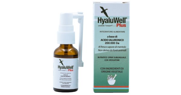 HYALUWELL PLUS SPRAY SUBLINGUALE 20 ML